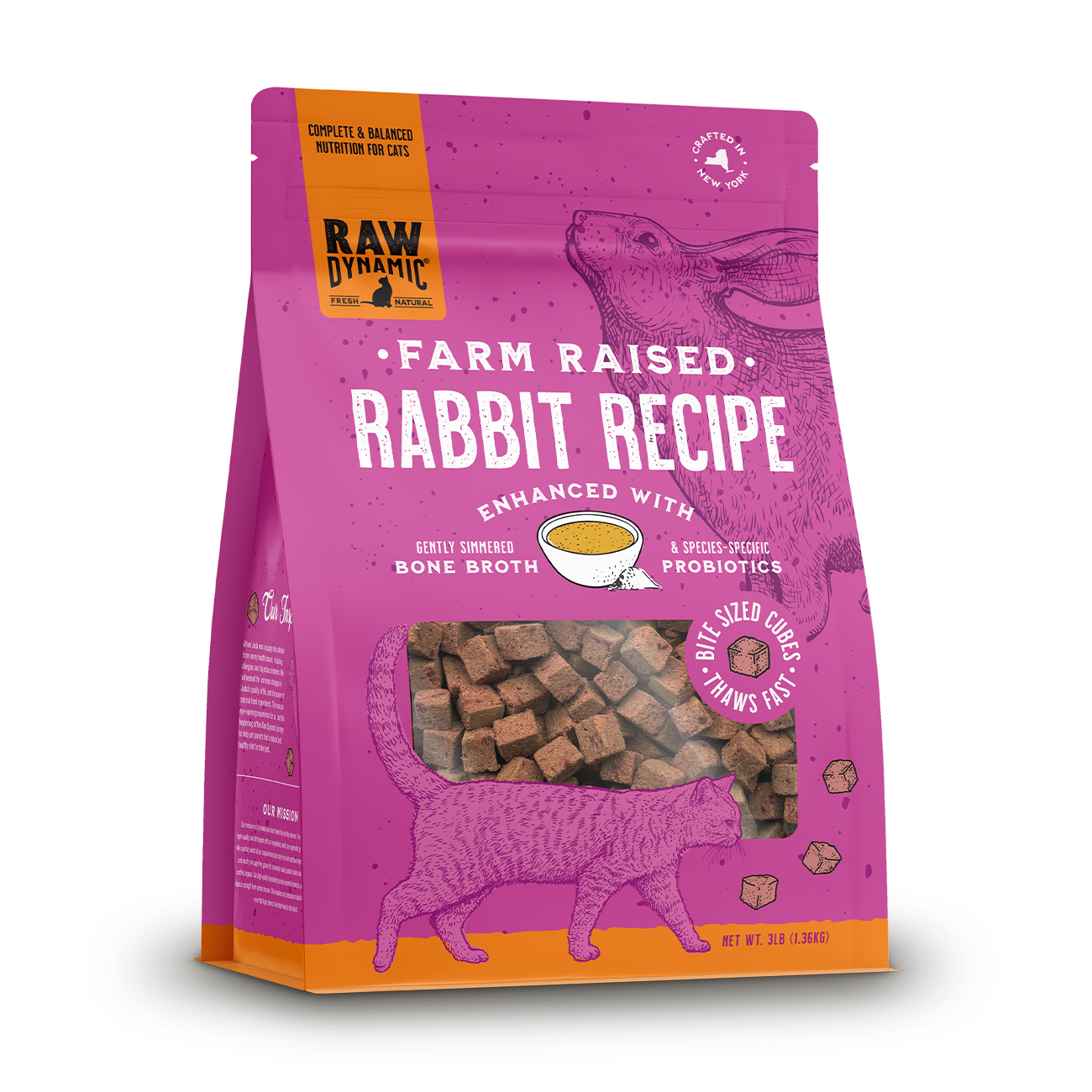 RABBIT FORMULA FOR CATS – Raw Dynamic