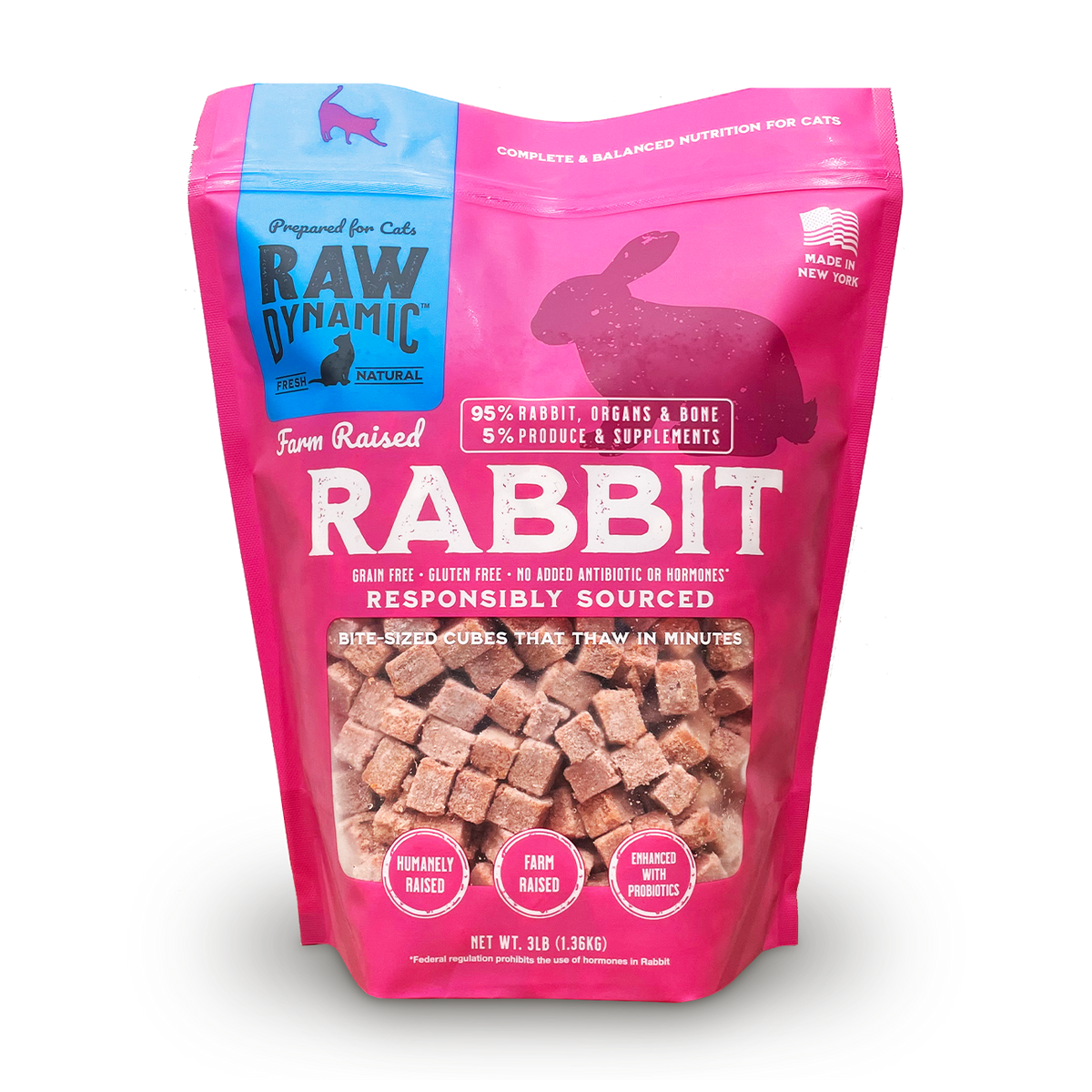 RABBIT FORMULA FOR CATS – Raw Dynamic