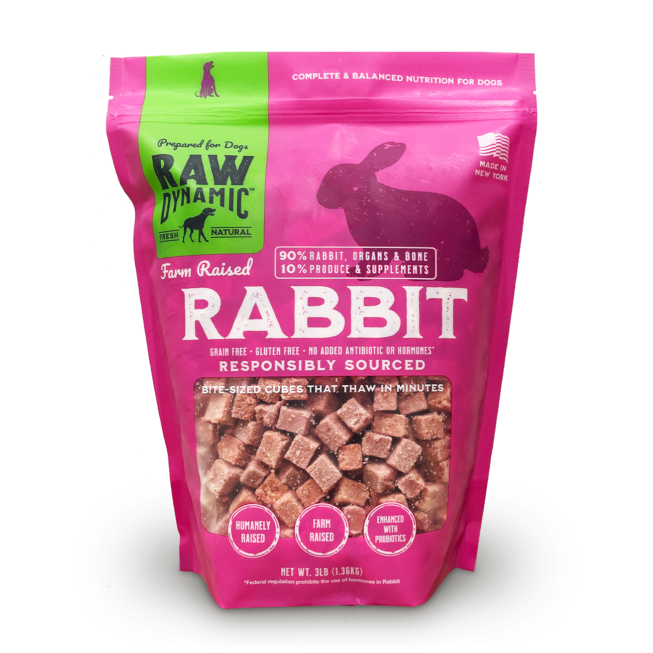 RABBIT FORMULA FOR DOGS – Raw Dynamic