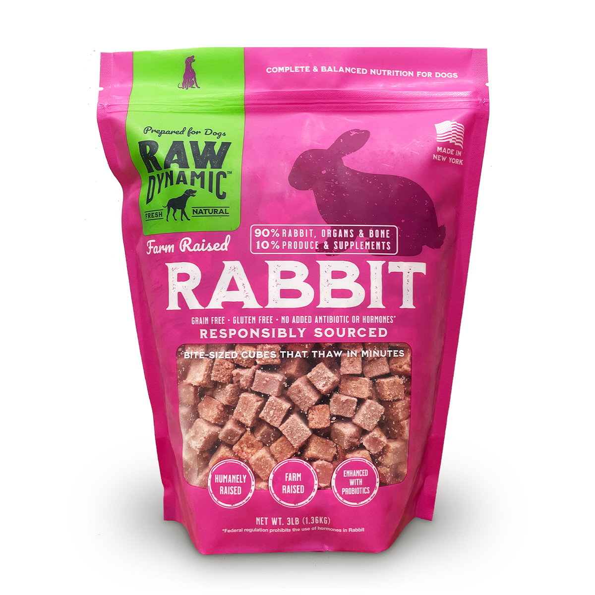 RABBIT FORMULA FOR DOGS – Raw Dynamic