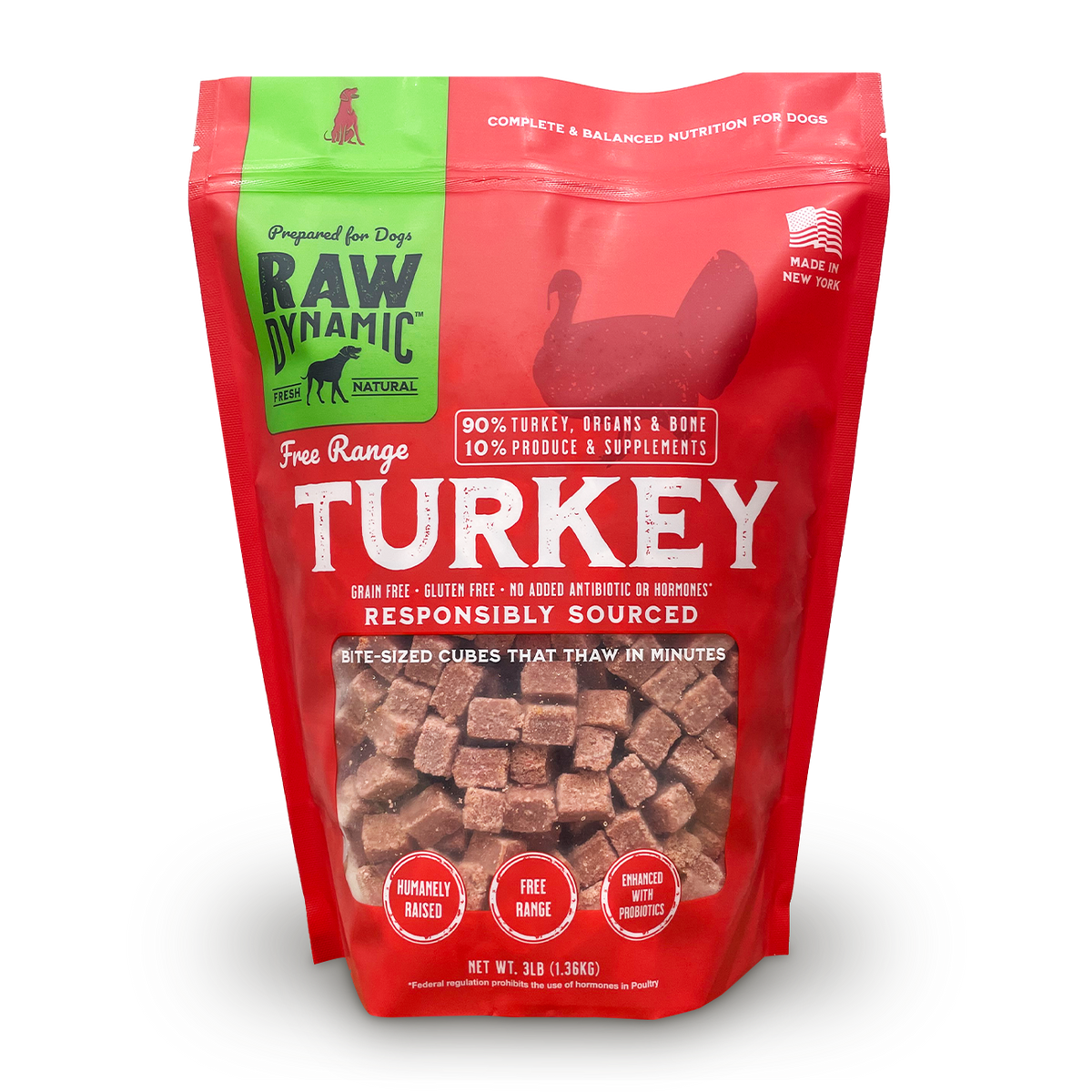 TURKEY FORMULA FOR DOGS – Raw Dynamic