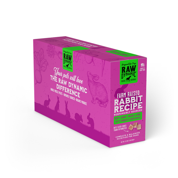 RABBIT FORMULA FOR DOGS – Raw Dynamic
